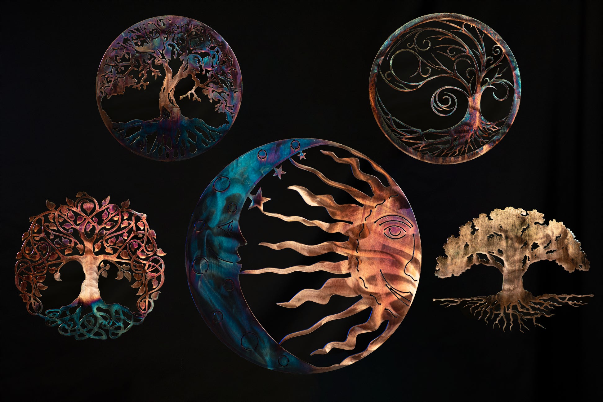 Metal wall art, home décor - Third Shift Fabrication – Third Shift ...